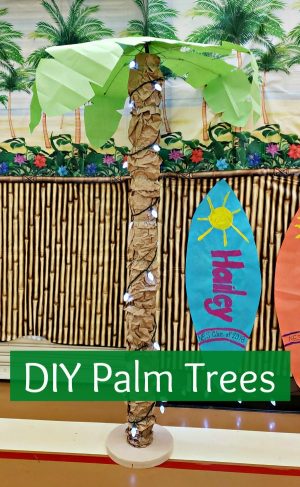 DIY Palm Trees - She Buys, He Builds